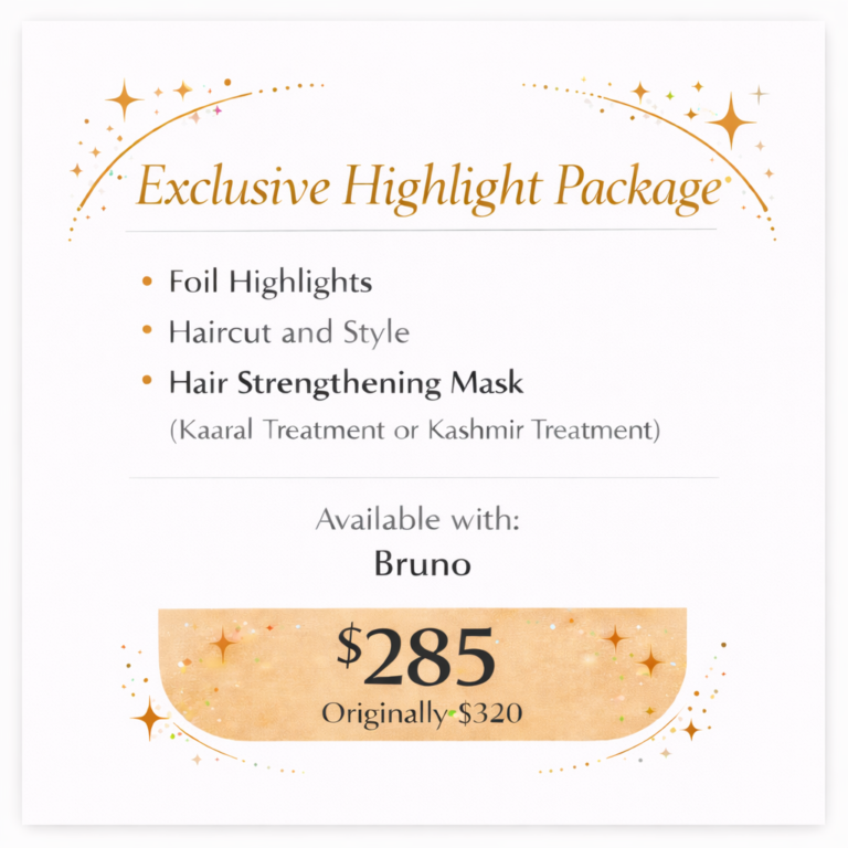 Exclusive Highlight Package - Pino Salon